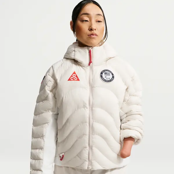 Nike X United States Paralympic Team Therma-fit Adv Jacket - Brown
