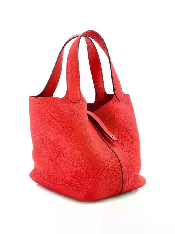 Hermès Picotin Lock Mm Bucket Bag - Red