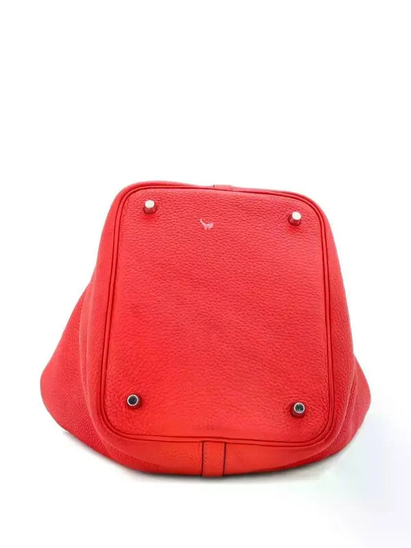 Hermès Picotin Lock Mm Bucket Bag - Red
