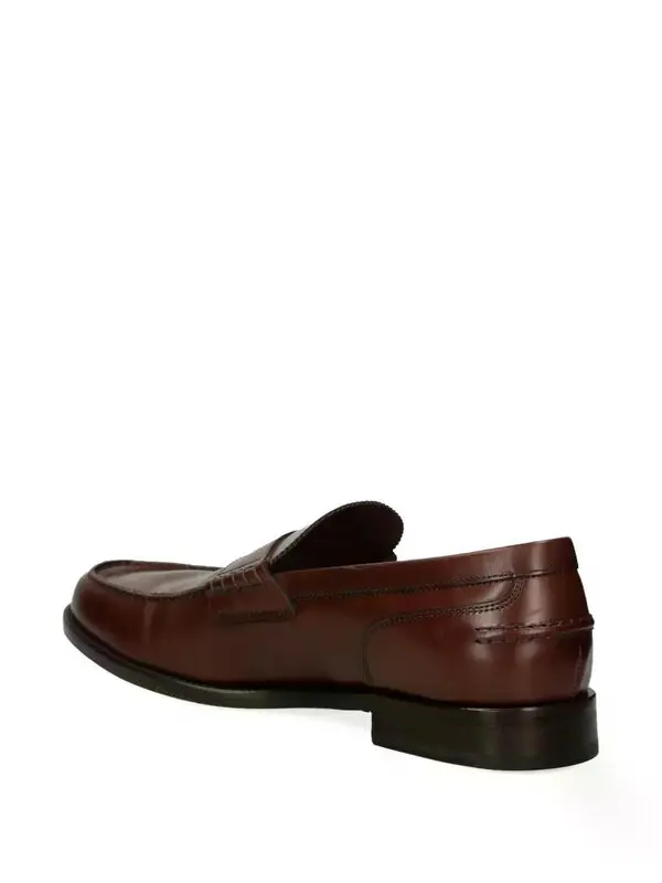 LOTTUSSE Panelled Penny Loafers