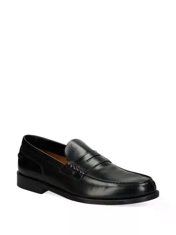 LOTTUSSE Penny Leather Loafers