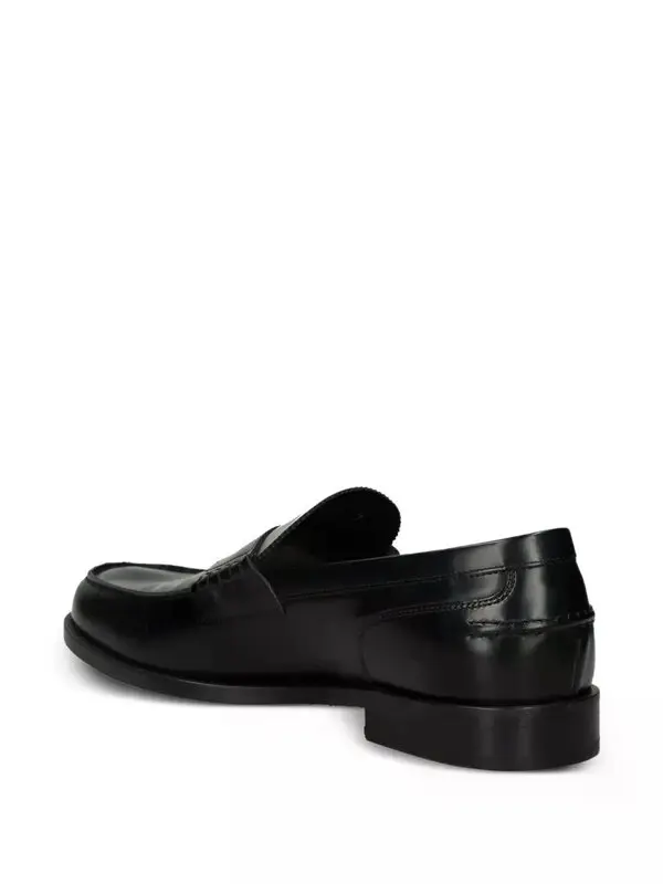 LOTTUSSE Penny Leather Loafers