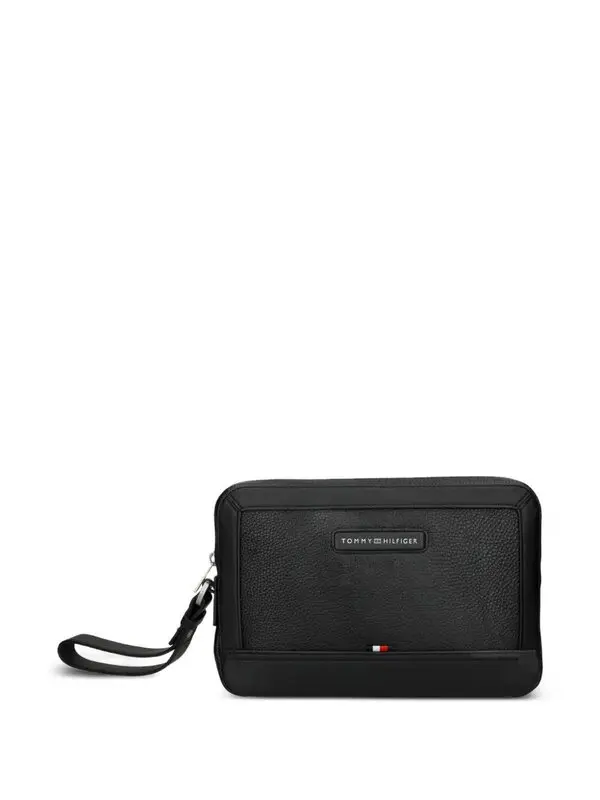 Tommy Hilfiger Zip Wristlet - Black