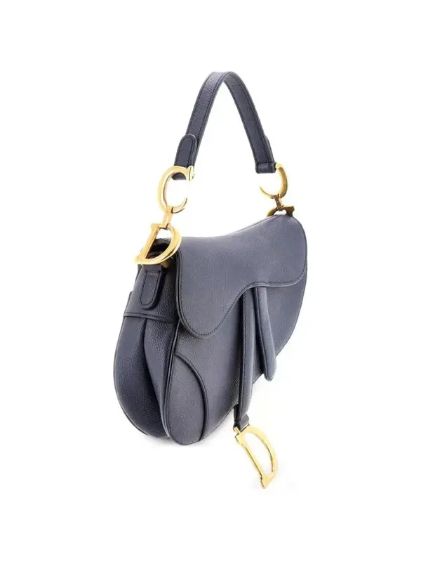 Dior Saddle Mini Shoulder Bag Leather - Blue