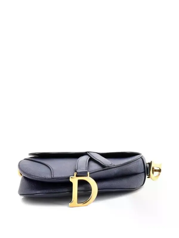 Dior Saddle Mini Shoulder Bag Leather - Blue