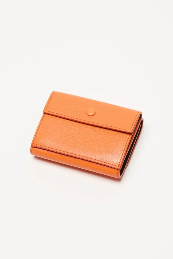 Acne Studios Trifold Leather Wallet
