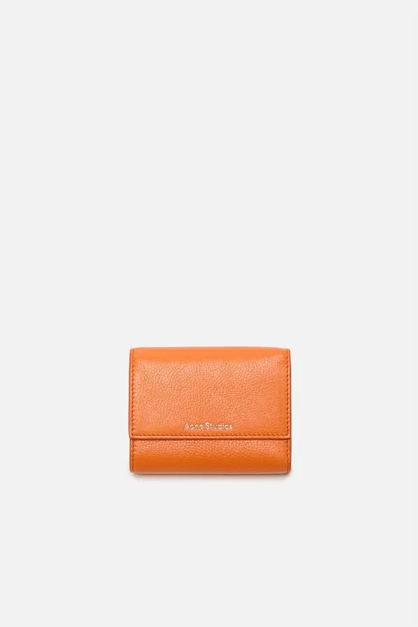 Acne Studios Trifold Leather Wallet