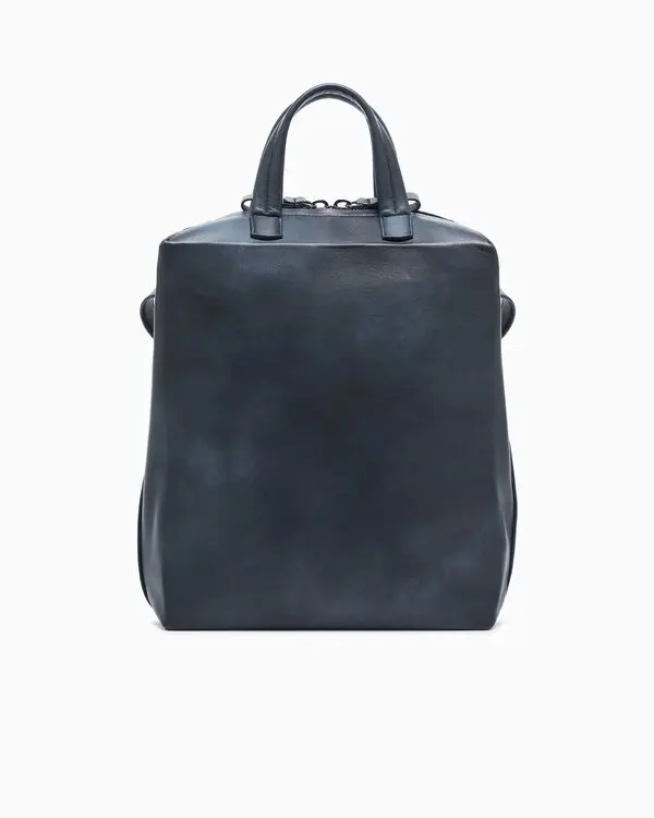 Giorgio Armani Leather Shopper Bag