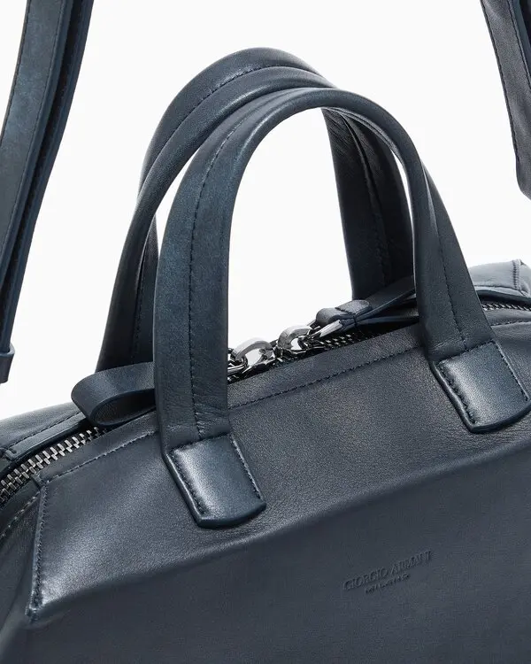 Giorgio Armani Leather Shopper Bag