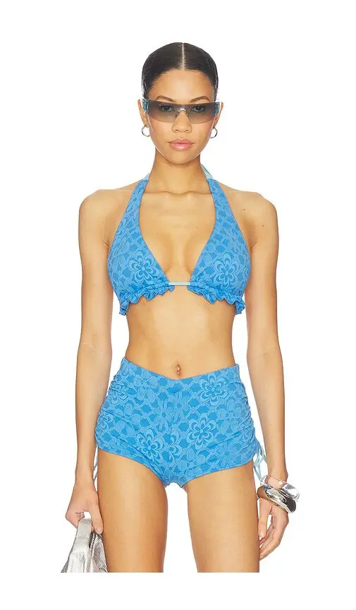 Free People Brandi Bikini Top - Bonnie Blue