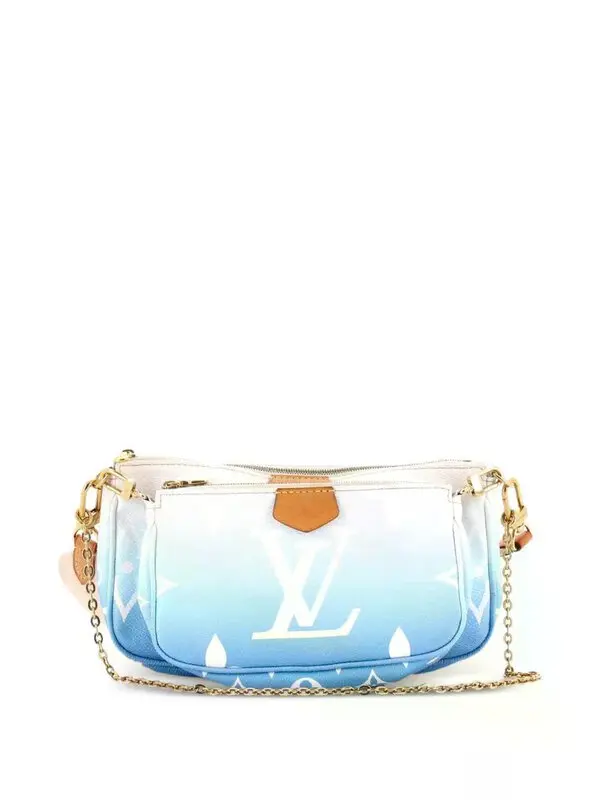 LOUIS VUITTON Multi Pochette Accessoires The Pool Monogram Giant Crossbody Bag - Blue