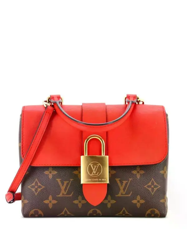 LOUIS VUITTON Locky Bb Satchel Monogram Canvas - Brown