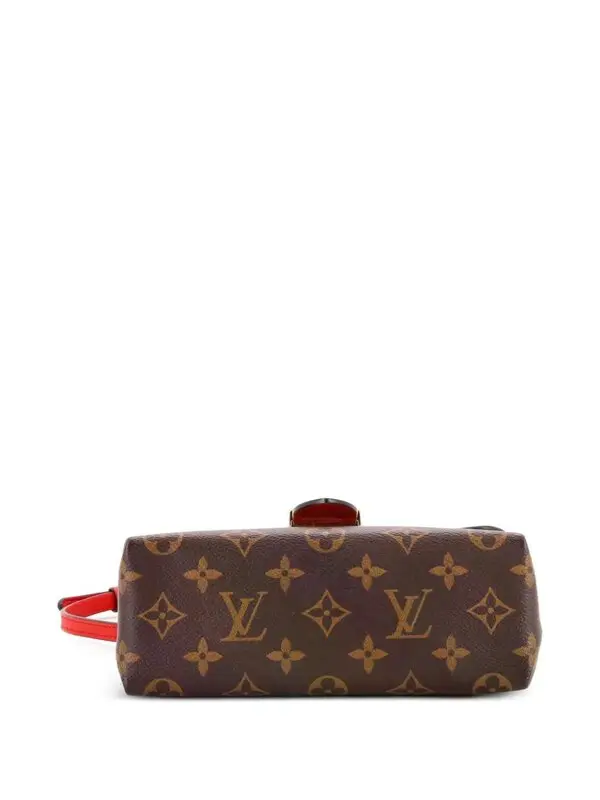 LOUIS VUITTON Locky Bb Satchel Monogram Canvas - Brown