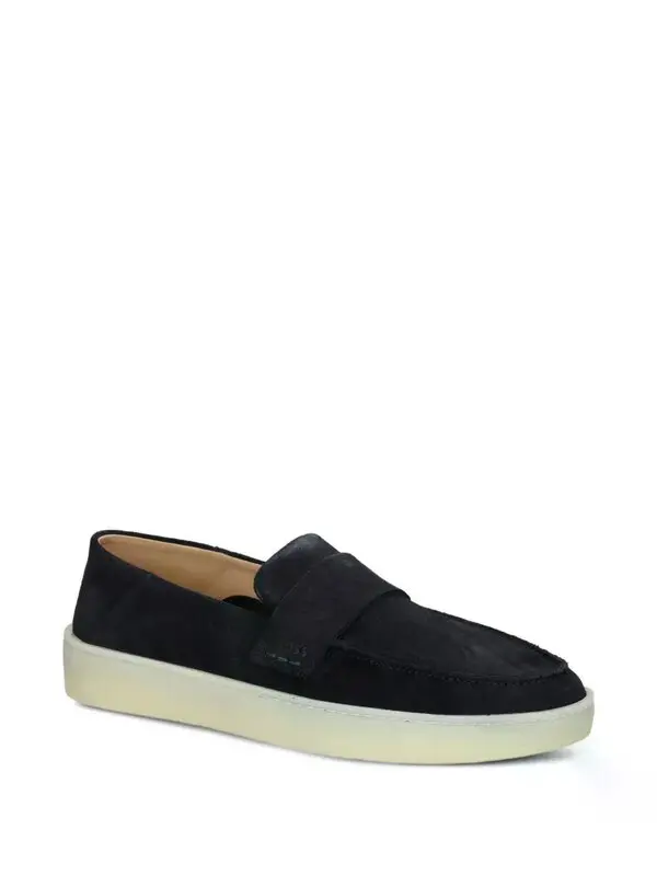 BOSS Suede Slip-on Boat Shoes