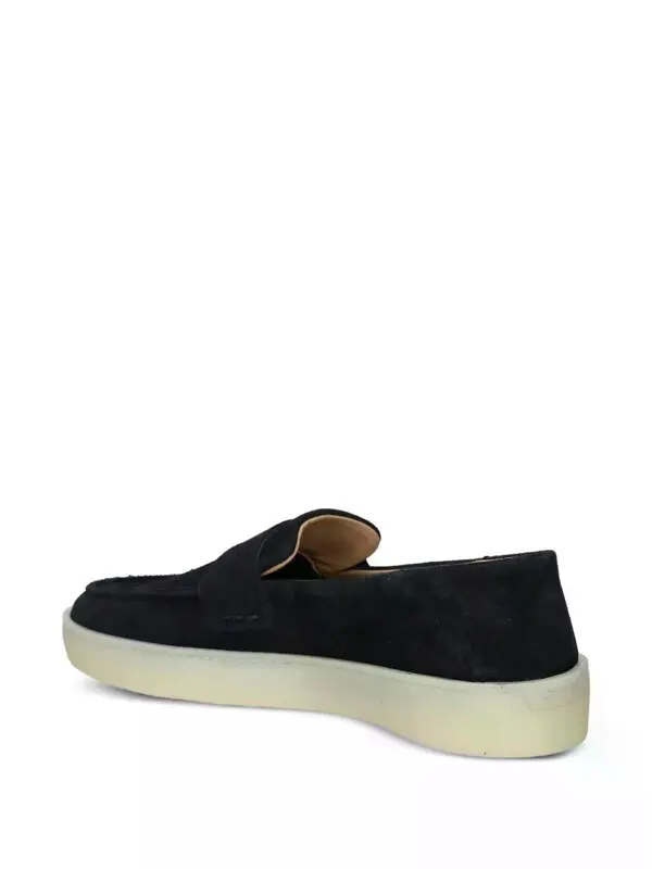 BOSS Suede Slip-on Boat Shoes