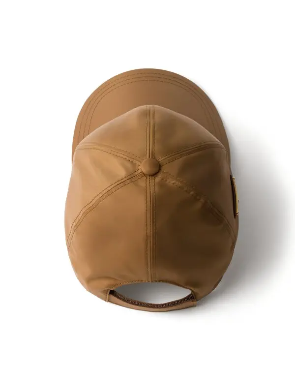 Prada Re-nylon Baseball Cap - Brandy
