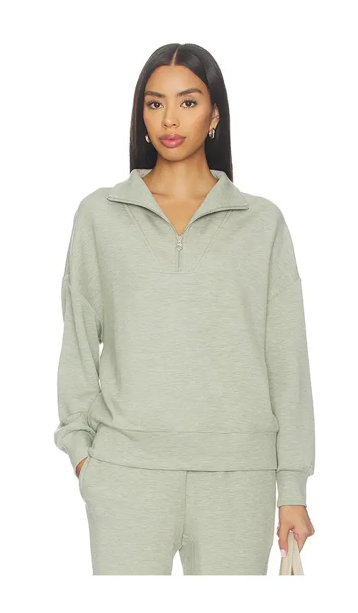 Varley Half Zip Sweatshirt - Sage