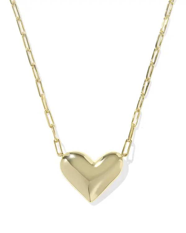Kendra Scott Ari Heart Statement Pendant Necklace