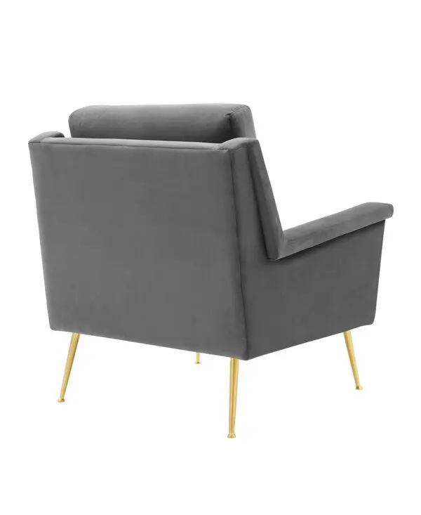 MODWAY Chesapeake Performance Velvet Armchair