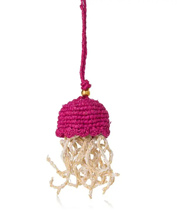 BTB LOS ANGELES Raffia Jellyfish Bag Charm - Multi