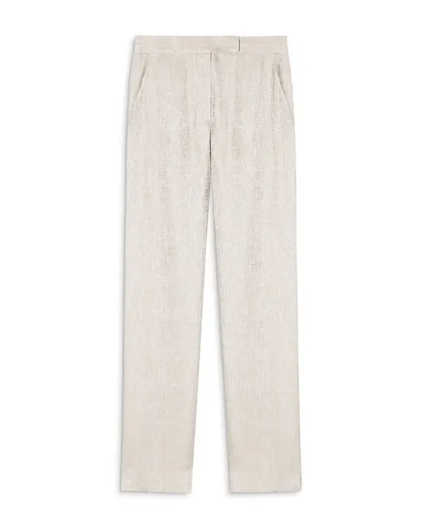 Emporio Armani Textured Jacquard Pants