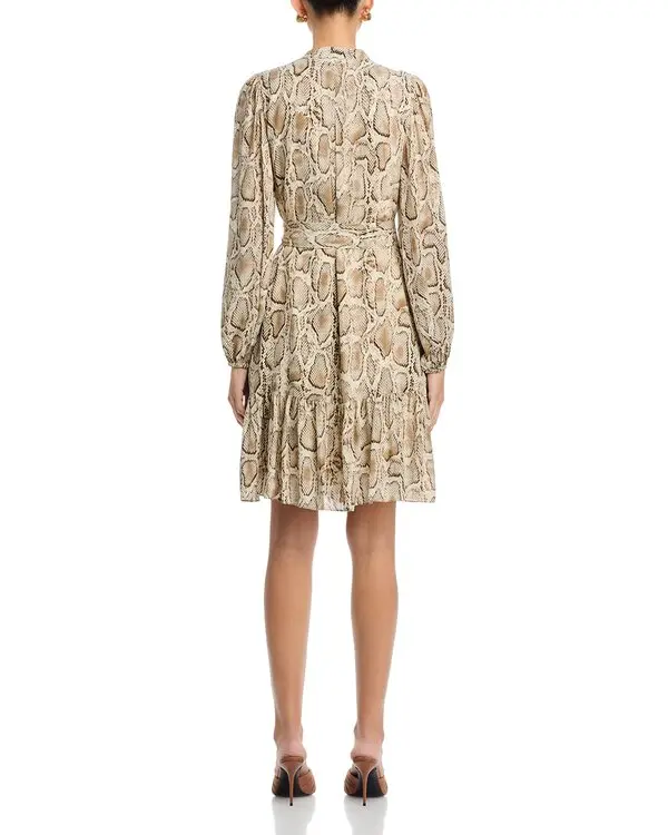 Kobi Halperin Samara Printed Dress - Ecru Multi
