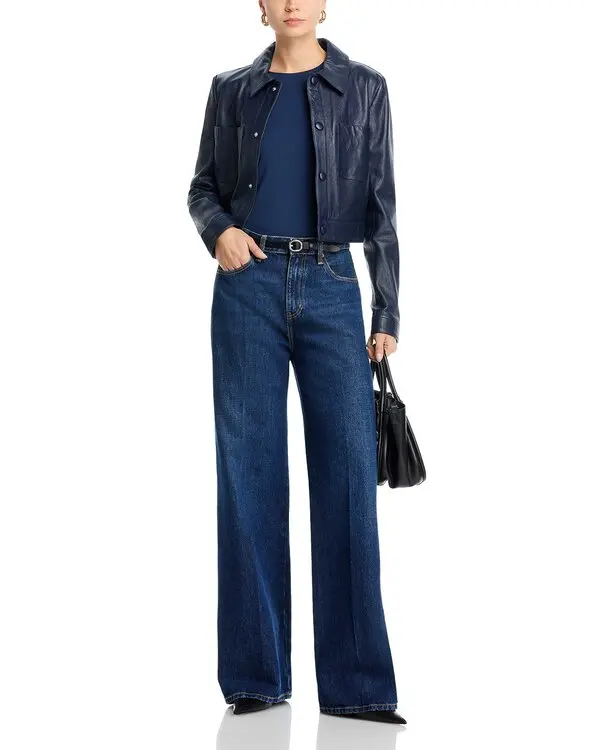 Kobi Halperin Rhianna Knit Top - Navy