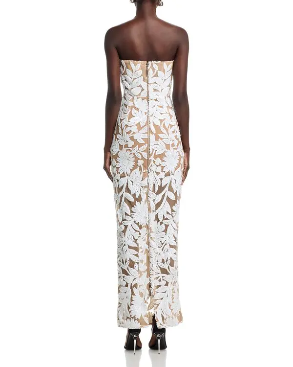 BRONX AND BRONCO Dahlia Strapless Maxi Dress