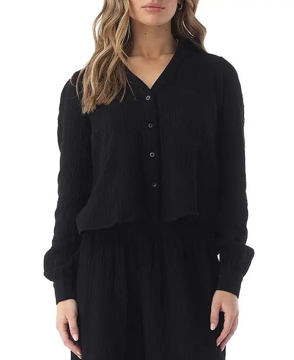 Heaven Textured Button-up Shirt