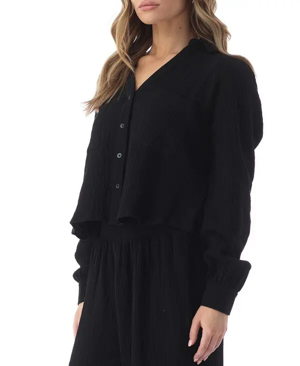 Heaven Textured Button-up Shirt
