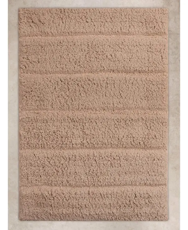 GAURI KOHLI Riga Bath Mat, 36 L X 24 W - Taupe