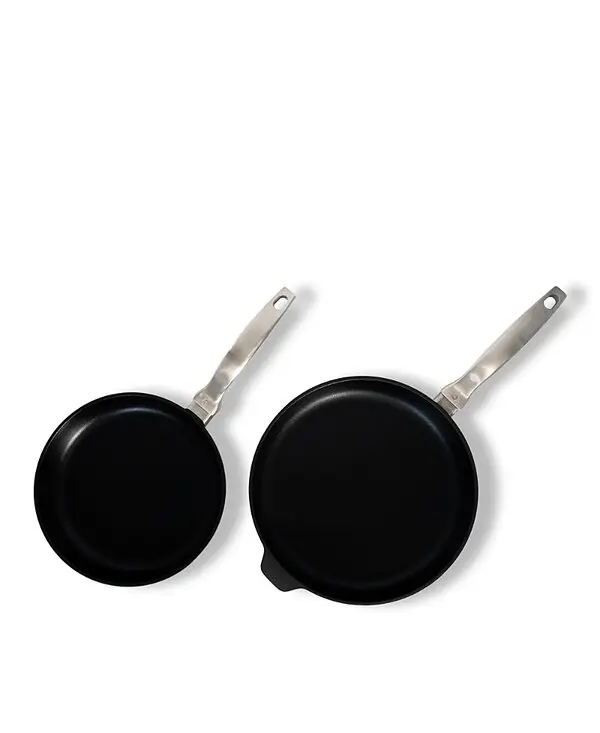 SWISS DIAMOND Chd Fry Pan Duo, 2 Piece - Deep Charcoal Grey