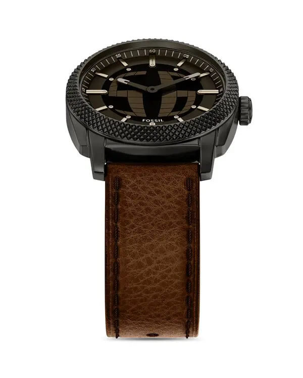 Fossil Machine Big Tic 41mm Watch - Brown/black