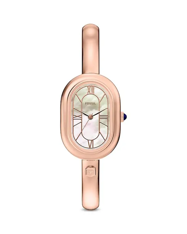 Fossil Sloan Watch - Rose Gold/mother Of Pearl
