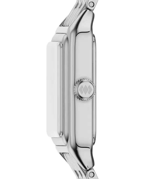 Fossil Raquel Mini Watch, 18mm X 29mm - Silver/white