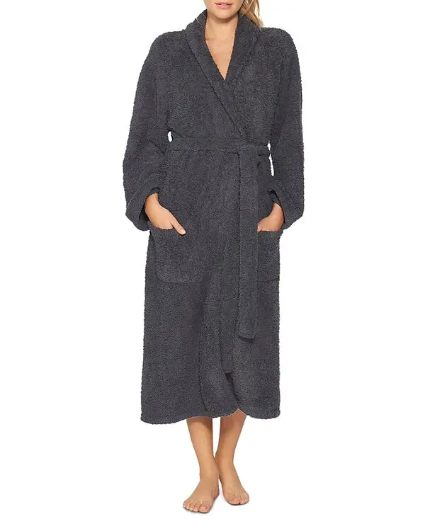 Barefoot Dreams Cozychic Adult Robe - Slate Blue