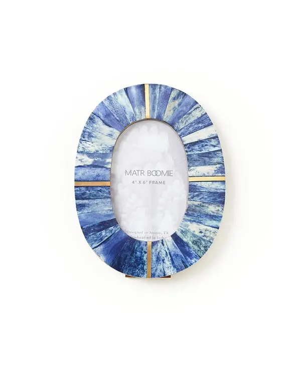 MATR BOOMIE Artemis Oval Picture Frame - Blue