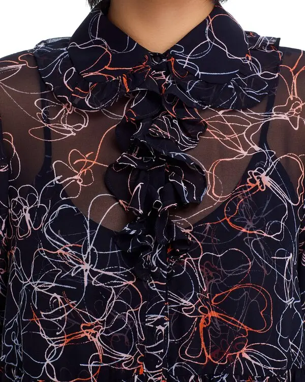 Cinq À Sept Malva Floral Dress