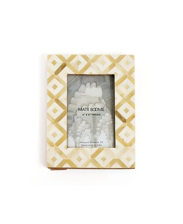 MATR BOOMIE Dari Sandstone Picture Frame - White