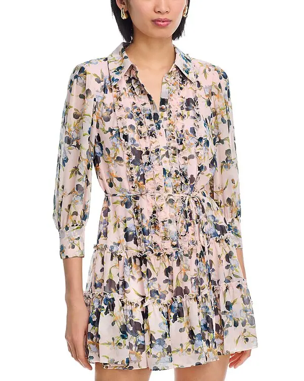 Cinq À Sept Trailing Iris Rhys Dress