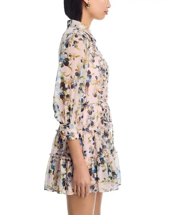 Cinq À Sept Trailing Iris Rhys Dress