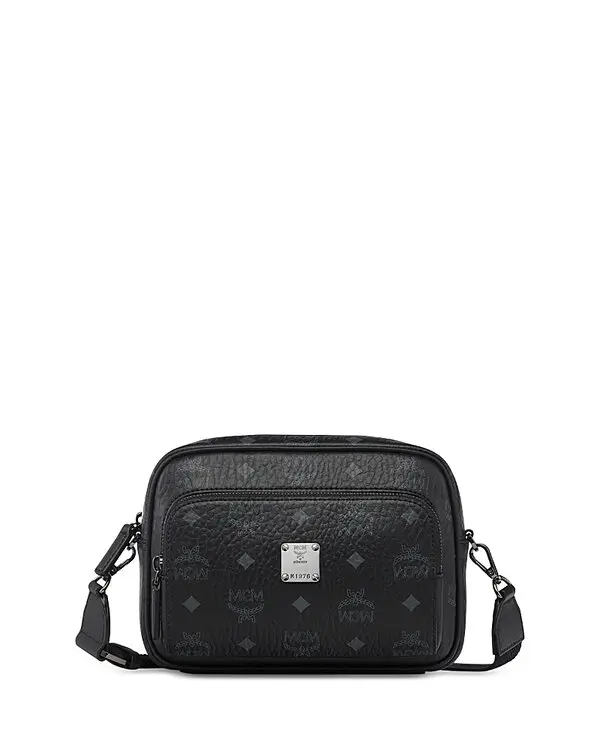 Mcm Aren Vi Crossbody - Black