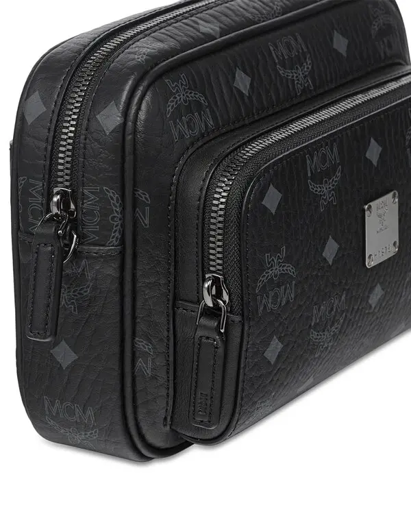 Mcm Aren Vi Crossbody - Black