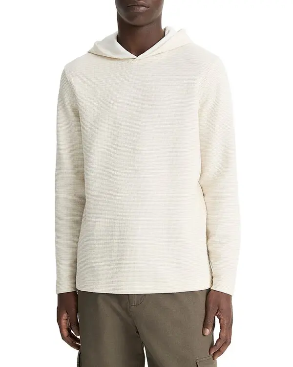 Vince Double Face Pullover Hoodie - Baja Sand/natural