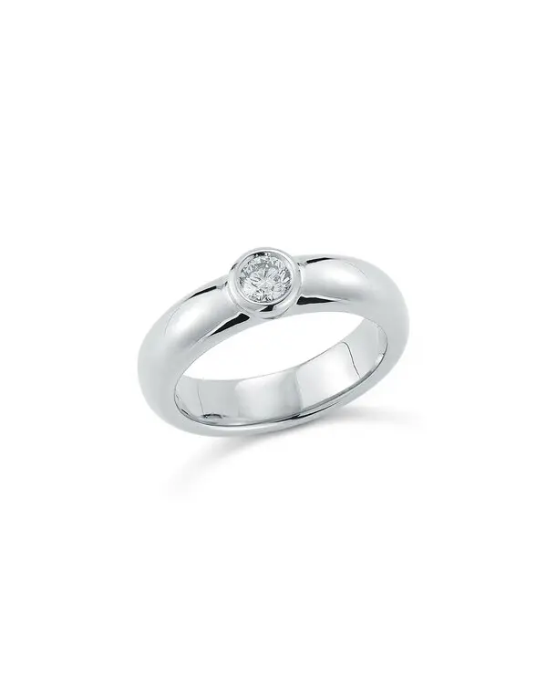 Walters Faith 18k Bezel Set Diamond Ring - White Gold