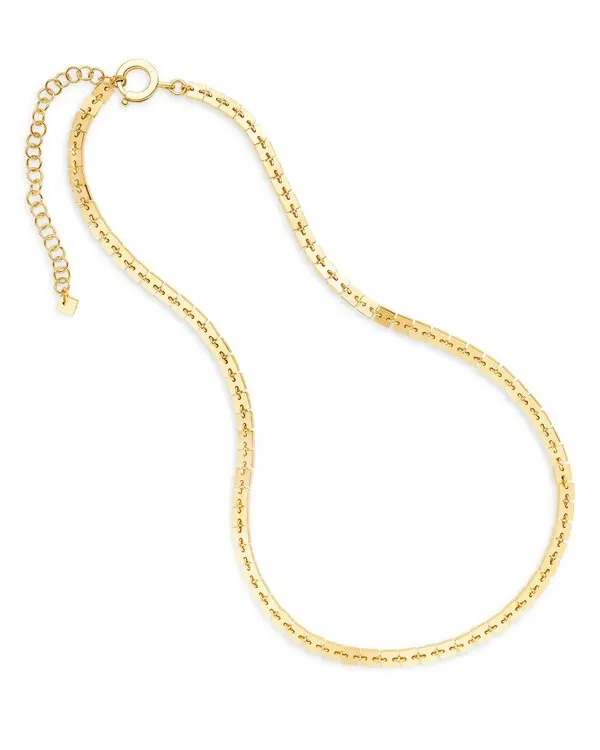 CADAR 18k Yellow Chain Link Necklace - Gold