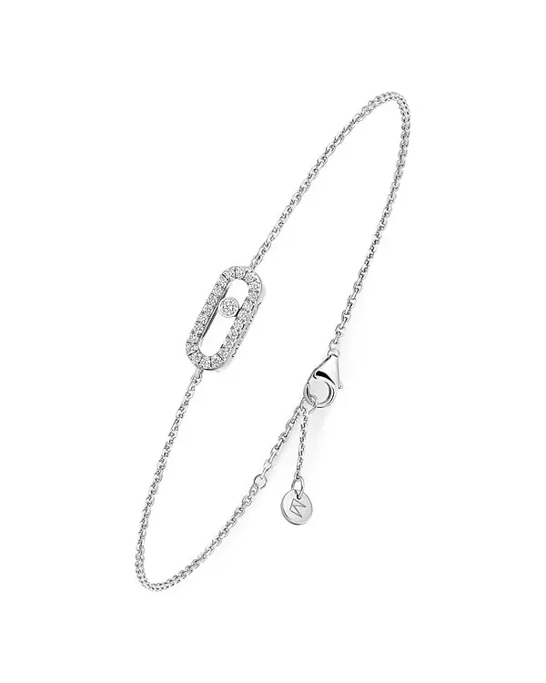 Messika Cares Diamond Pave Bracelet - White Gold