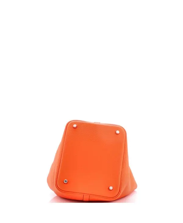 Hermès Picotin Lock Mm Bucket Bag - Orange