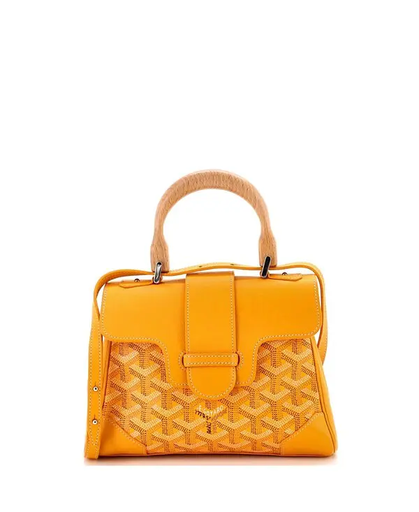 Goyard Saigon Top Handle Bag - Yellow
