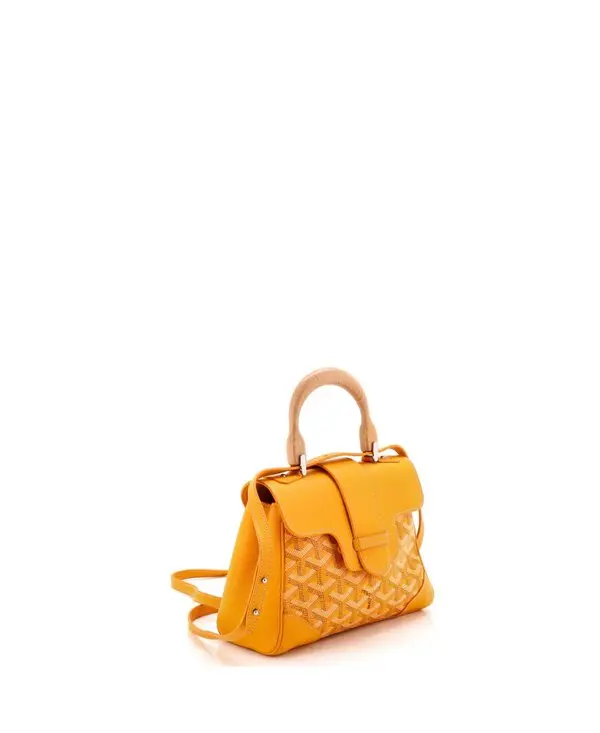 Goyard Saigon Top Handle Bag - Yellow